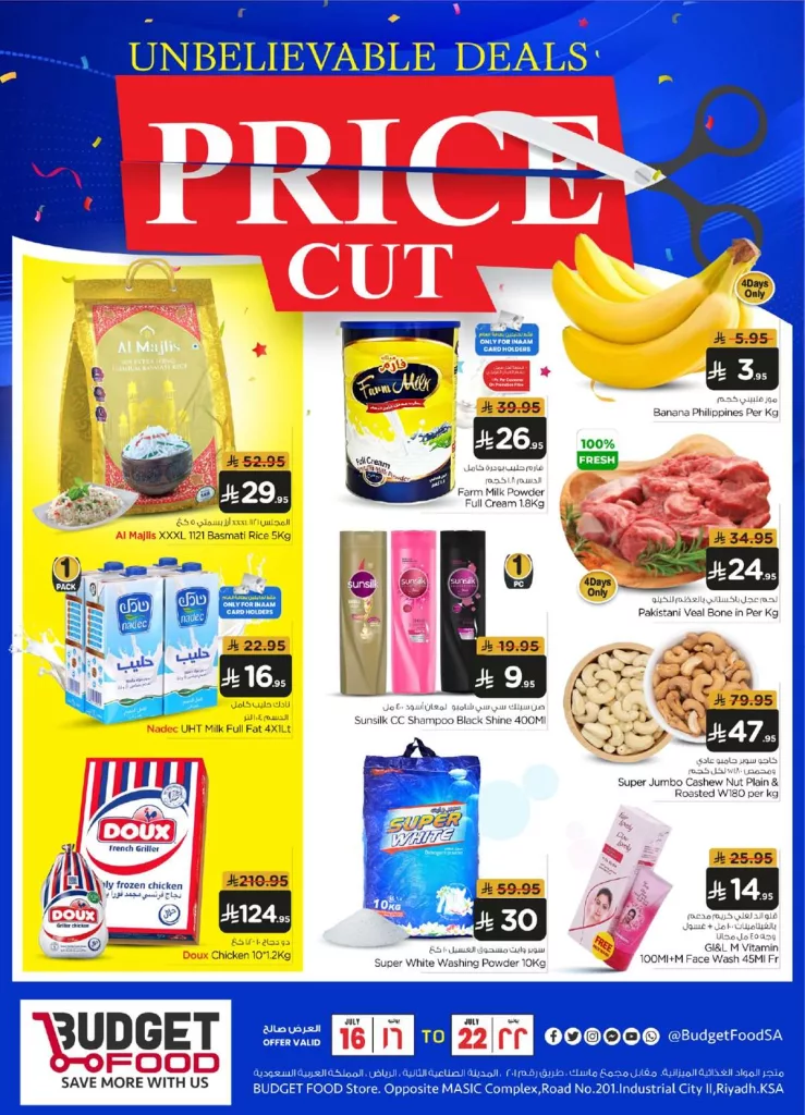 Savvy Grocery Savings: Weekly Food Budget Offers Starting July 16, 2025 ...